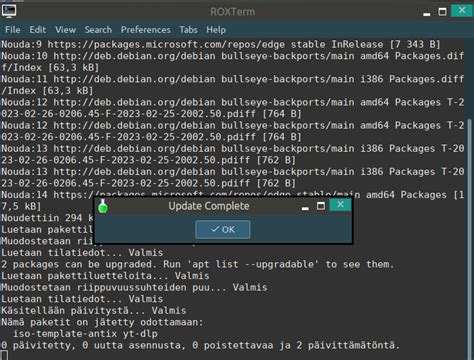 Simple Update Script For AntiX Linux Puolanka Wiki