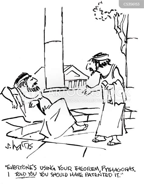 Pythagorean Theorem Cartoons And Comics Funny Pictures From Cartoonstock