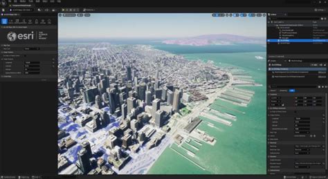 introducing arcgis maps sdk for unreal engine informed infrastructure