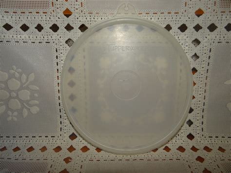 Vintage Tupperware Replacement Lid Letter B At The Top Etsy