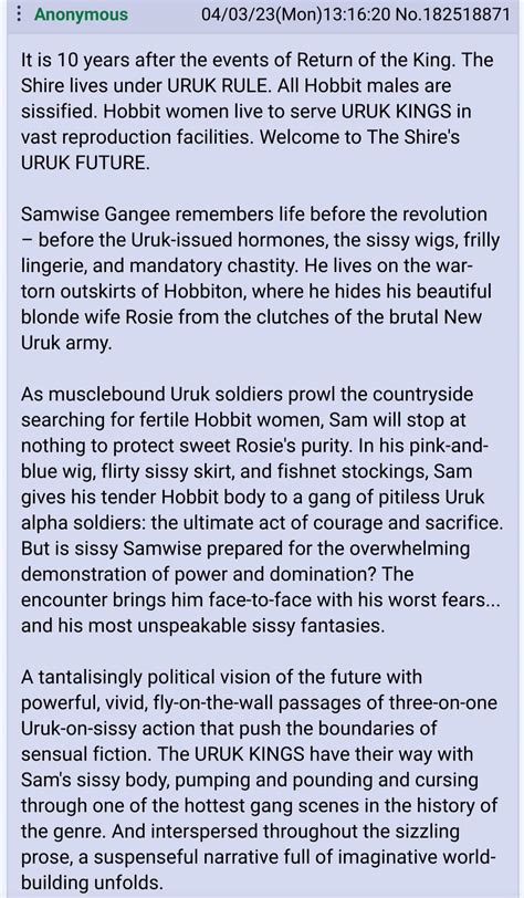 Anon Writes A Sequel R Chan