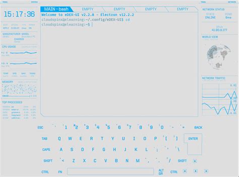 how to install edex ui terminal emulator on linux mint cloudspinx
