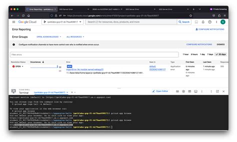 Error Reporting And Debugging Cloudnetdevops