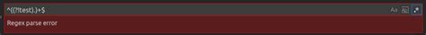 Error Message When I Use A Valid Regex Issue Microsoft Vscode GitHub