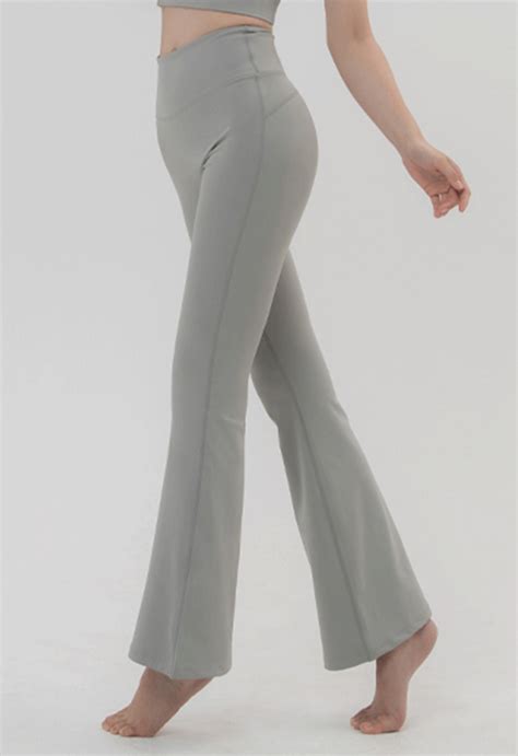 콘치웨어 [롱버전추가 ] 리프팅핏 부츠컷 레깅스 파우더그레이