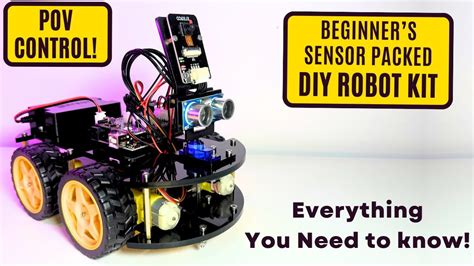 Best Arduino Robot Car Kit For Beginners Elegoo Robot Car Kit With Sensors Camera POV