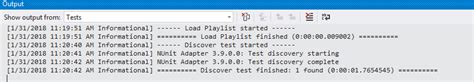 nunit3testadapter 3 9 0 and nunit 3 9 0 lead to discover test failed