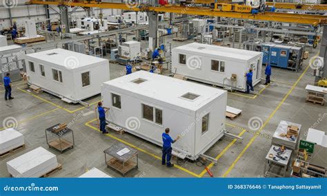Workers Assemble Roadblocks With Cautionary Traffic Cones At Night Road Construction In