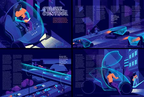 CRUISE CONTROL Nlet S Take An Autonomous Ride Behance