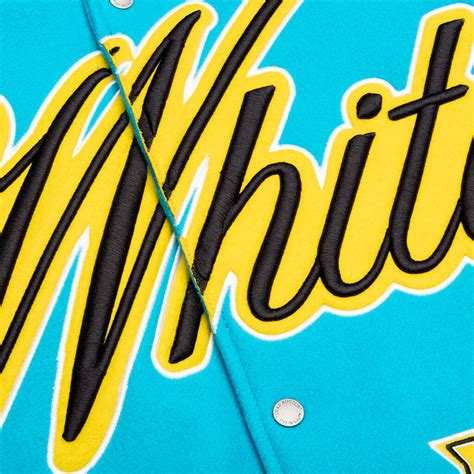 Vars World Leather Jacket Turquoise Feature