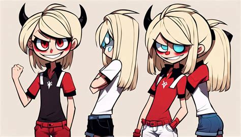 Loud House Older Sister Lori Loud Blonde Hair Blue By Cesbo32596 On