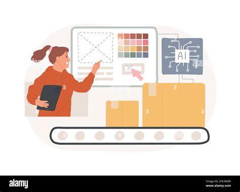 Ai Powered Customization Abstract Concept Vector Illustration Stock Vector Image And Art Alamy