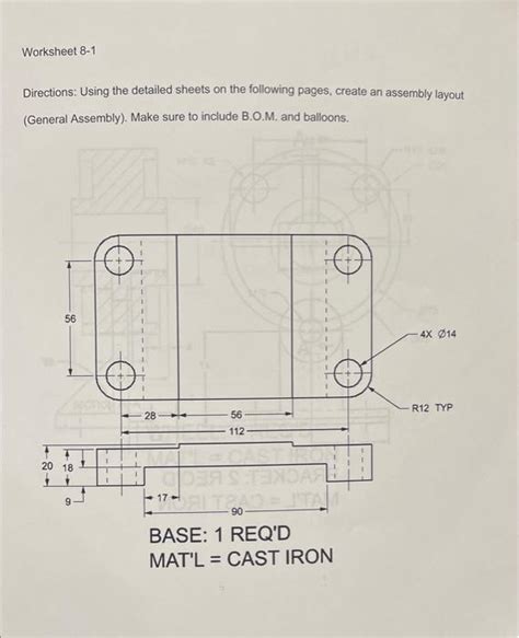 Solved Directions Using The Detailed Sheets On The