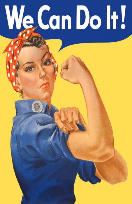 We Can Do It C1943 J Howard Miller Poster