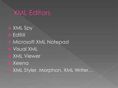 introduction to xml pptx