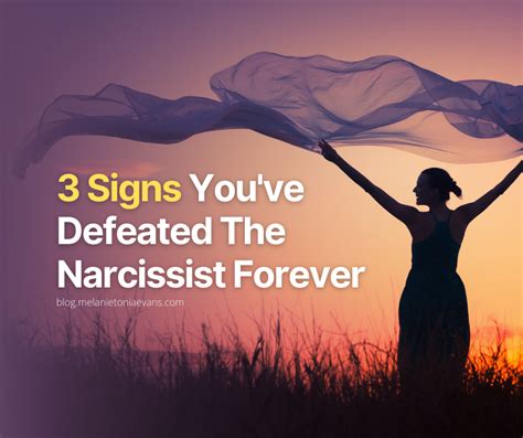 3 Signs You've Defeated The Narcissist Forever | Melanie Tonia Evans