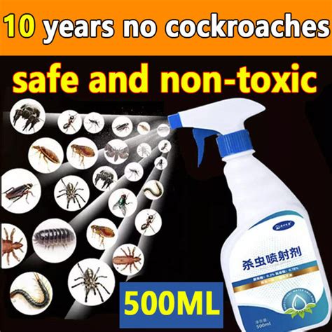 👍 10 Years Cockroach Free 👍 Cockroach Killer Spray 500ml Cockroach