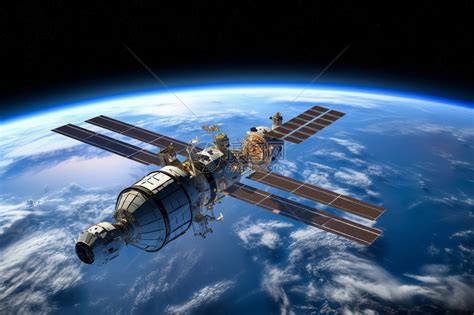 探索宇宙奥秘的空间站图片素材 正版创意图片600338637 摄图网
