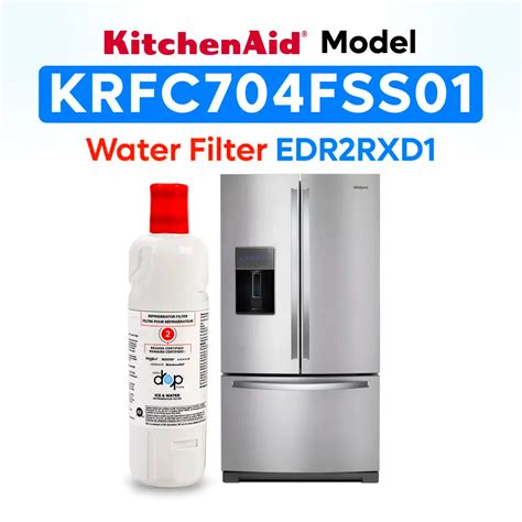Shop Kitchenaid Model Krfc704fss01 Water Filter Filterlo
