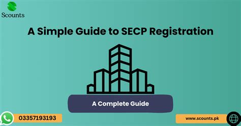 Starting A Business A Simple Guide To Secp Registration Scounts