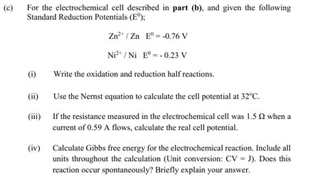 solved this is the electrochemical cell zn│zn2 2 5 ﻿x 10 4
