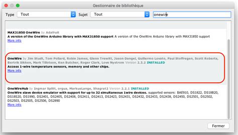 Bibliothèque Français Arduino Forum