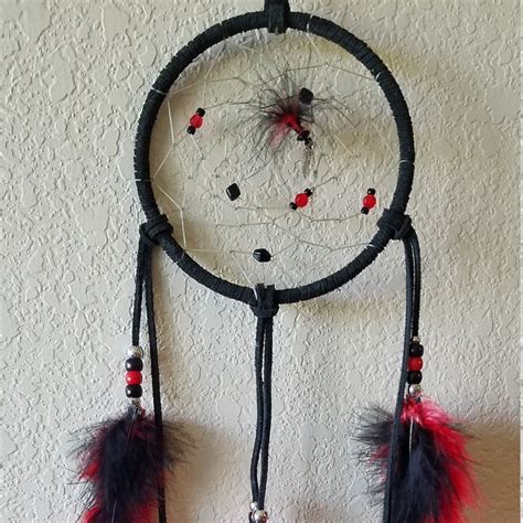 Red Dreamcatcher Etsy