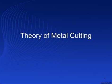 01 Metal Cutting Single Point Tool Geometrypptx
