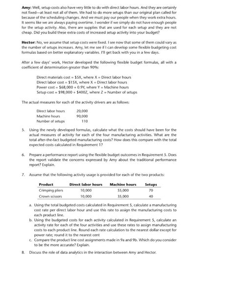 Budgeting And Variance Analysis Using Only A Single