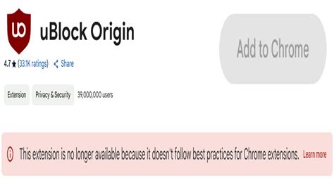 UBlock Origin BANNED How To Reinstall Get It Working Again YouTube