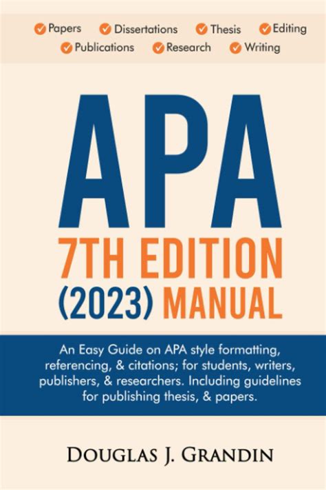 Apa 7th Edition 2023 Manual Complete Guide For Philippines Ubuy