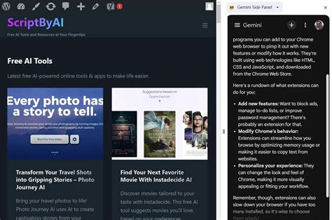 Boost Productivity With Gemini Side Panel For Chrome