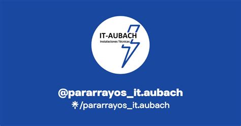 Pararrayos It Aubach Instagram Facebook Linktree