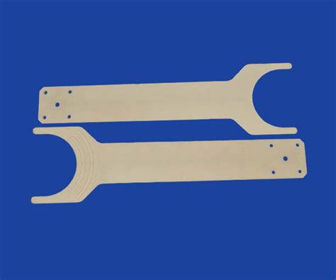 Alumina Ceramic Handling Arm Ceramic End Effectors For Semiconductor