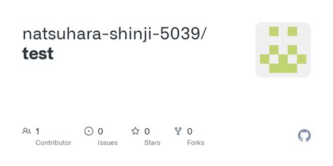 Github Natsuhara Shinji Test