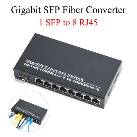 Sfp 1 Sfp 8 Rj45 10 100 1000m 3km