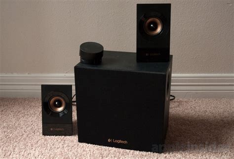 Review Logitech S Z Computer Speakers Deliver Bang For The Buck