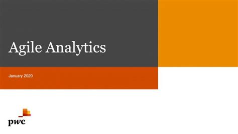 pdf agile analytics · agile analytics january 2020 12 summary to