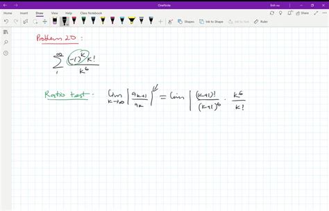 SOLVED The Ratio And Root Tests Use The Ratio Test Or The Root Test To Determine Whether The