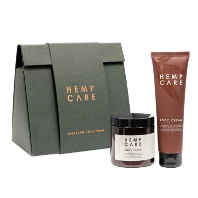 Duo Gentle Body scrub / Body Cream - Hempcare