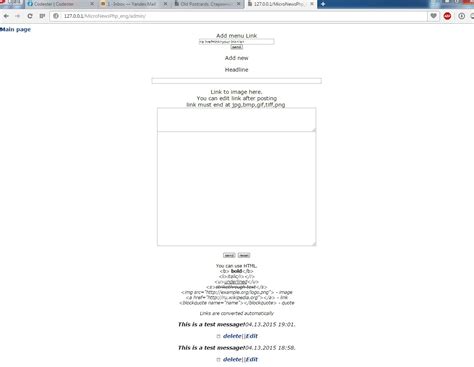 Micronewsphp Tiny News And Blog Cms Php By Ivan Codester