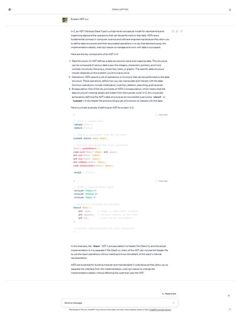 Explain Adt In C Pdf