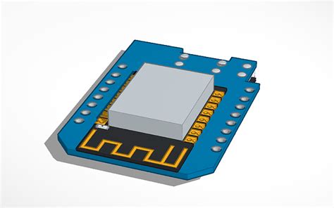 3d Design Wemos D1 Mini Tinkercad