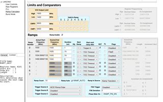 LMX How To Use The LMX Ramp Count Function Clock Timing Forum Clock Timing