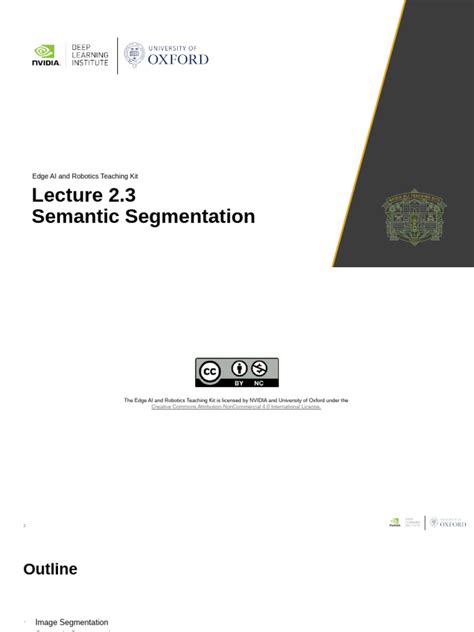 Lecture Sematic Segmentation Pdf Image Segmentation Machine Learning