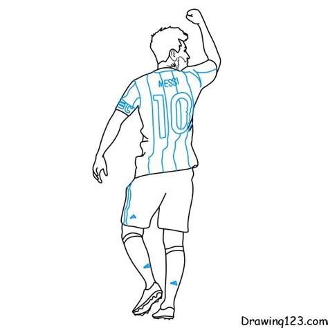 how to draw messi lionel messi
