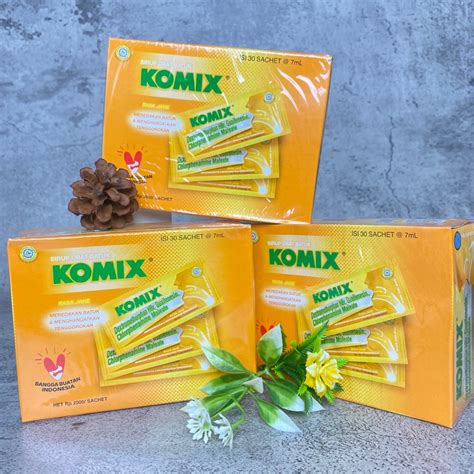 Jual Komix Jahe Shopee Indonesia