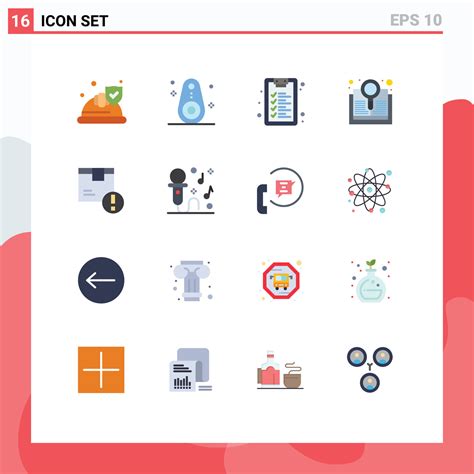 16 Universal Flat Colors Set For Web And Mobile Applications Delivery