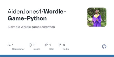 GitHub AidenJones1 Wordle Game Python A Simple Wordle Game Recreation