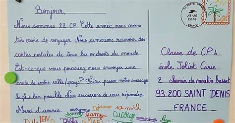 A Class On6 Years Old Wants To Travel Through Some Postcard Do You